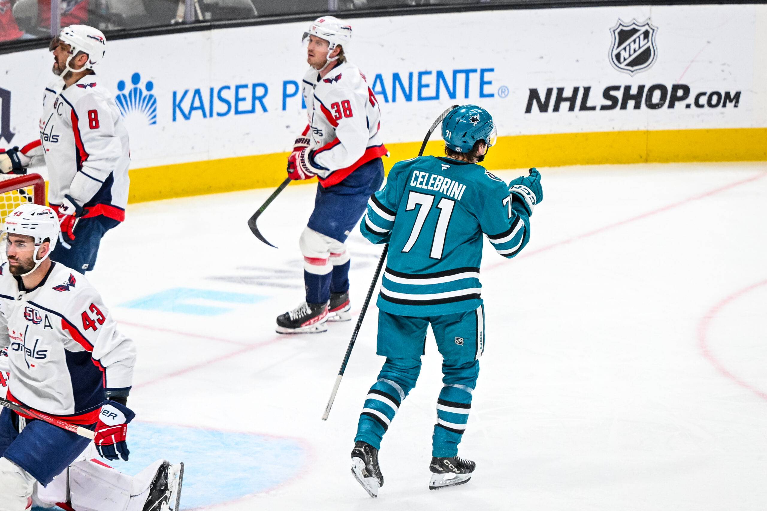 Sharks' Celebrini & Lund Return to the Ice Ahead of First Preseason Game